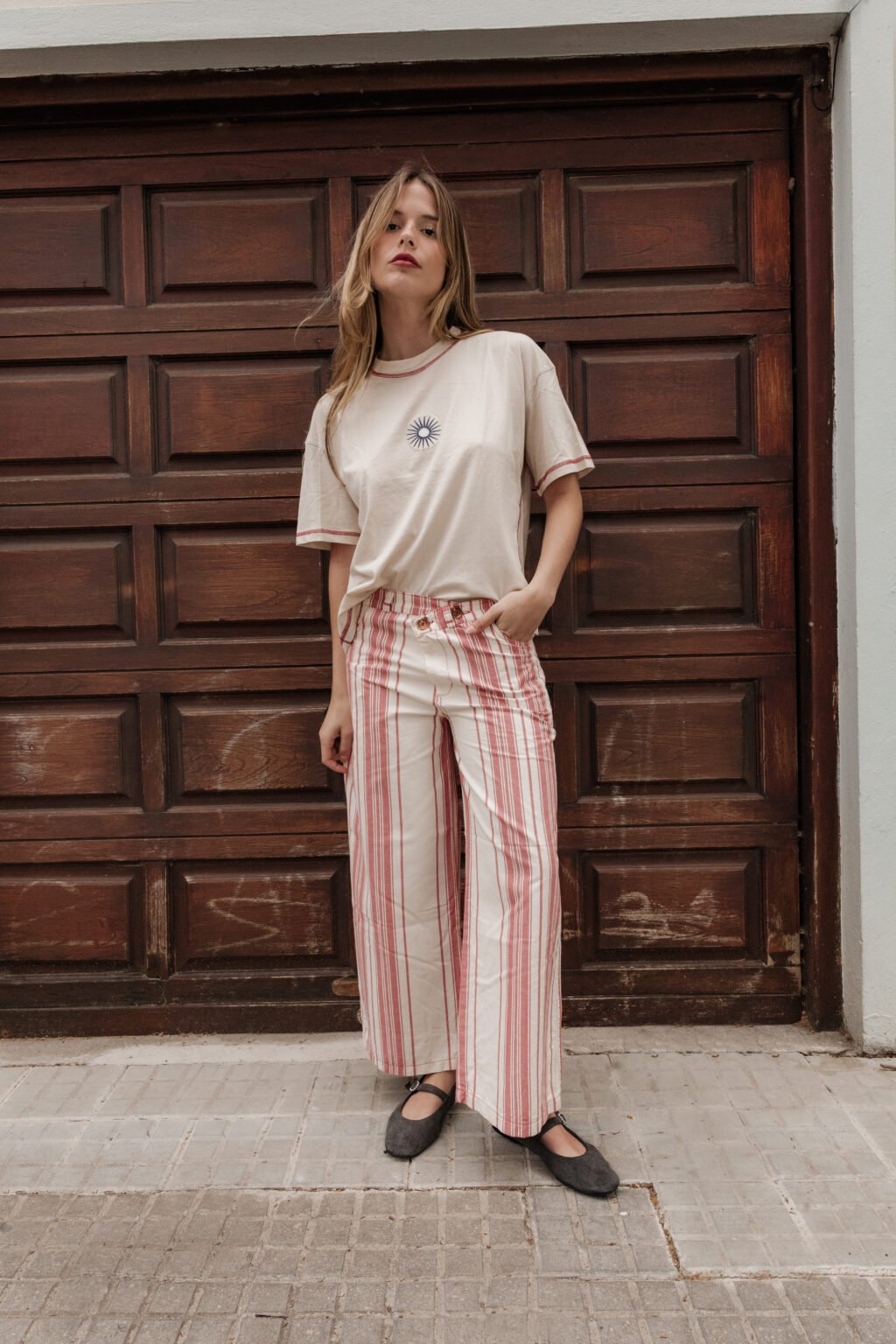 Remera Aura Beige – Mecchi
